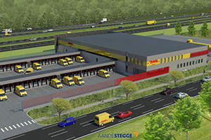 Aan de Stegge Twello bouwt Service Center voor DHL Express i